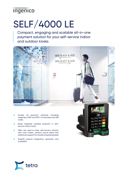 Ingenico | Self/4000 LE